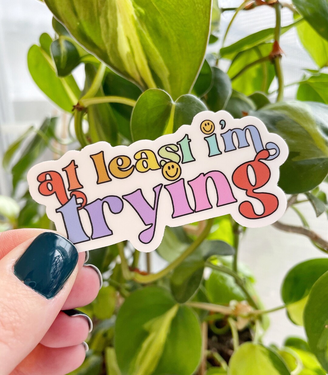 At Least Im Trying Sticker, Folklore Sticker, Taylor Swift Sticker ...