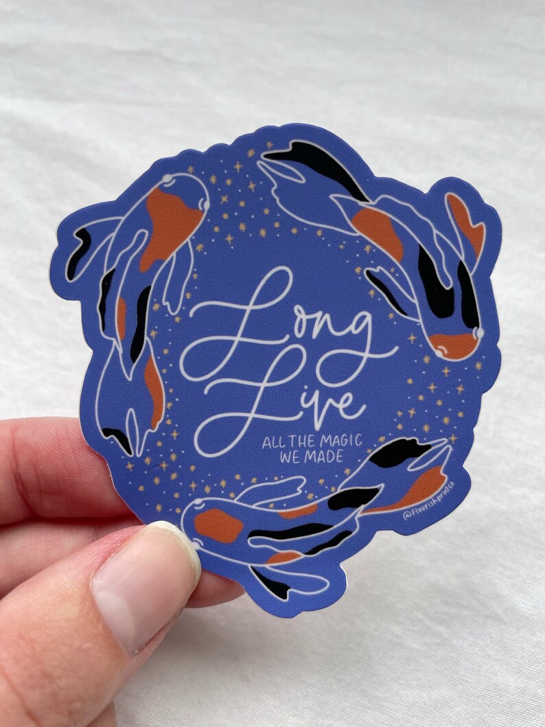 LONG LIVE STICKER, Water Bottle Sticker, Stanley Decal, Sticker ...