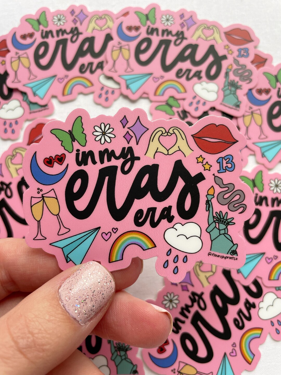 In My Eras Era Sticker OLD VERSION, Swiftie Gifts, Taylor Swift ...