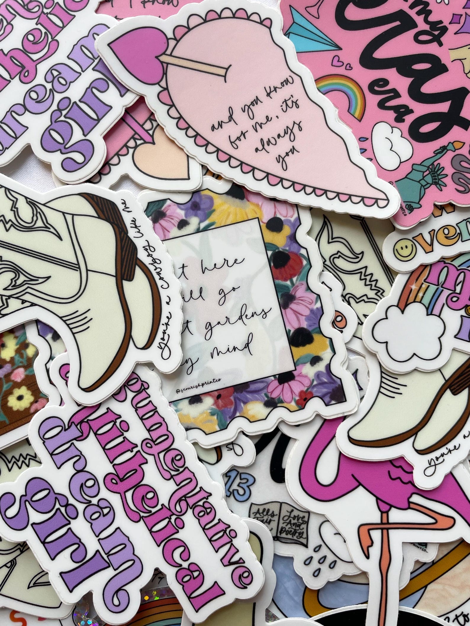Mystery Sticker Bundle, Pop Star Stickers, Vinyl Decals (set of 6 ...