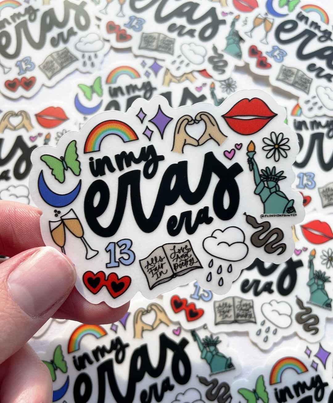 In My Eras Era Sticker NEW VERSION , Swiftie Gifts, Taylor Swift ...