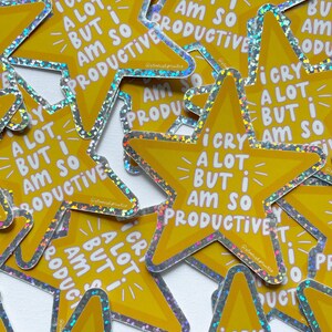 HOLOGRAPHIC STAR Sticker, Bestie Gift, Stanley Decal, Kindle Sticker ...