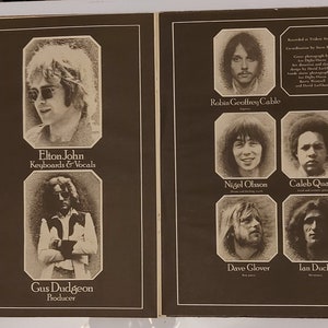 Tumbleweed Connection, Elton John's 3rd Album - Etsy