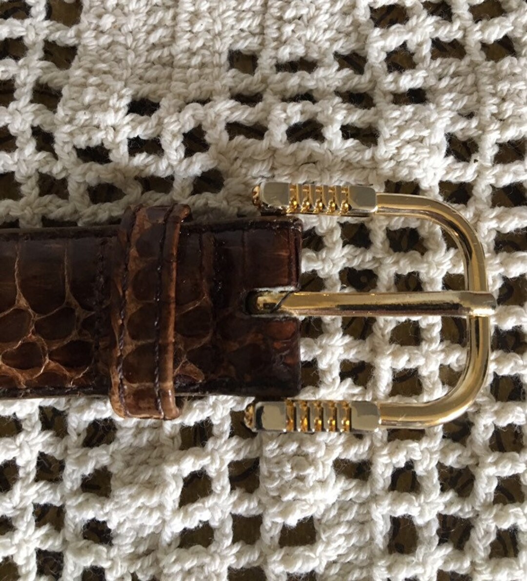 Genuine Snake Skin Belt. Marked as Couture Canada Genuine Reptile. - Etsy