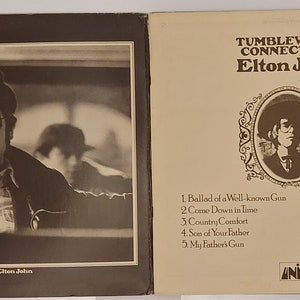 Tumbleweed Connection, Elton John's 3rd Album - Etsy