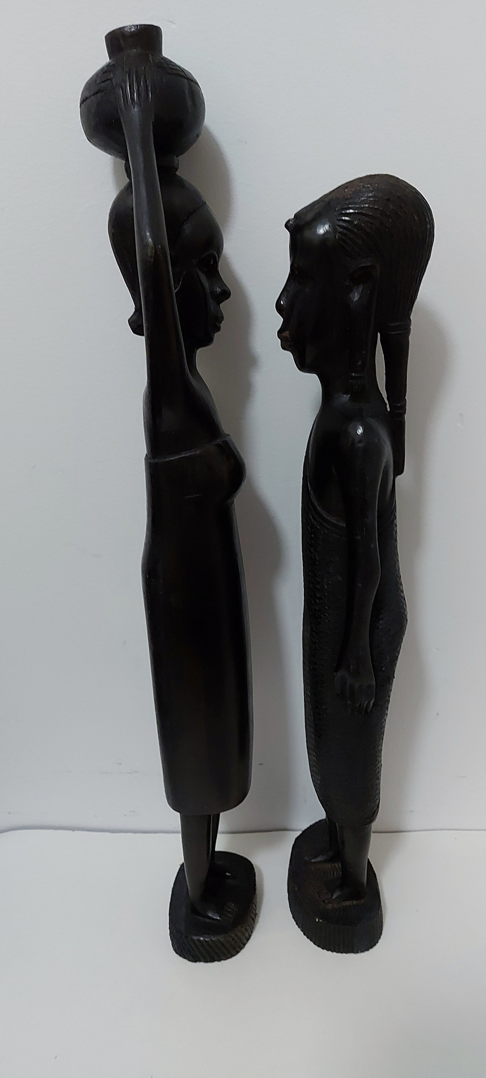 Ebony Hand-carved African Statues Kenya Ebony Figures - Etsy