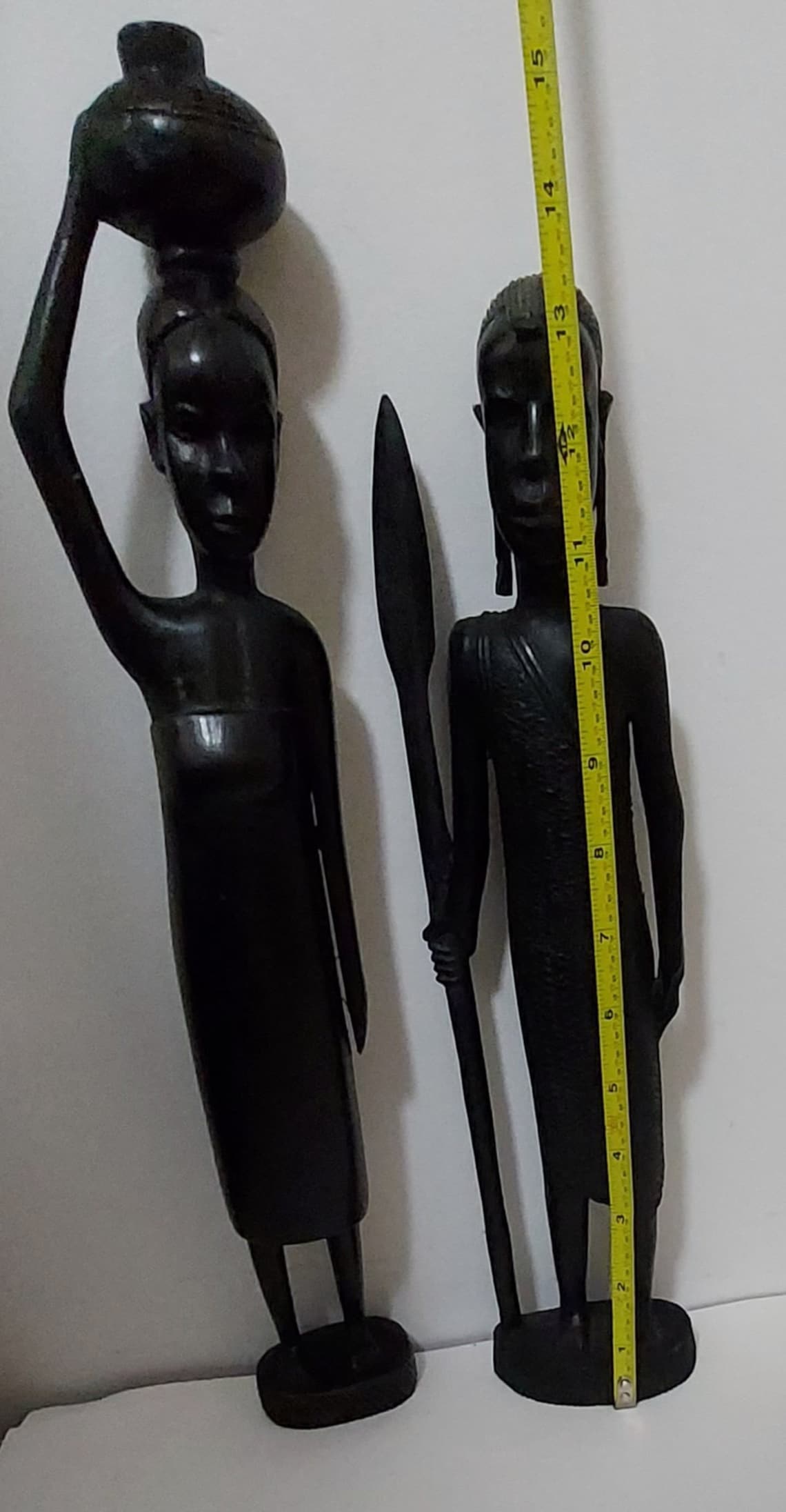 Ebony Hand-carved African Statues Kenya Ebony Figures - Etsy