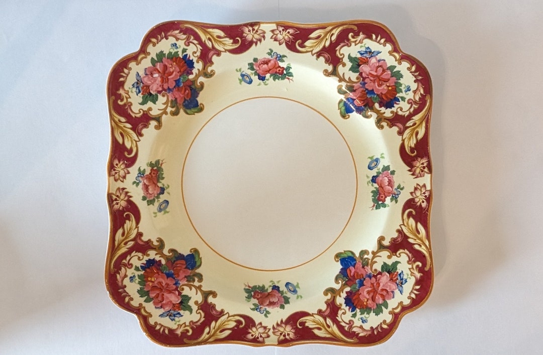 Crown Ducal Ware England Plate, Circa 1930 - Etsy