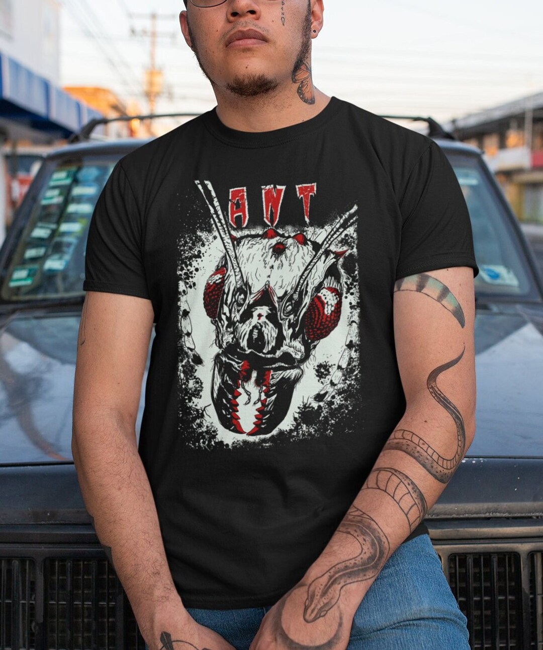 Giant Ant T-shirt, 50s Horror Sci-fi Graphic Tee - Etsy
