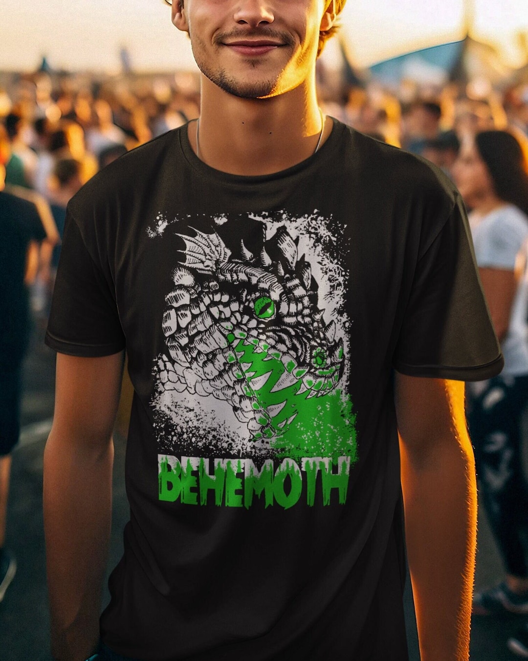 Gojira Kaiju Behemoth Reptile 50s Sci Fi Tshirt, King of Monsters ...