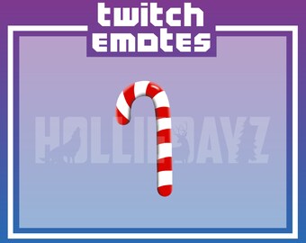 Candy Cane Emote - Etsy