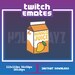 Mango Juice Twitch Emote, Fruit Emote, Juice Emotes, Juice Box - Etsy