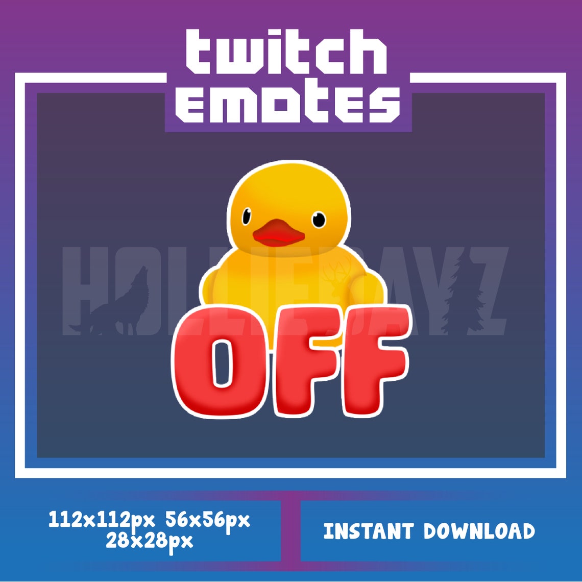 Twitch Emote, Duck off Twitch Emote, Swear Emote, Duck Twitch Emote ...