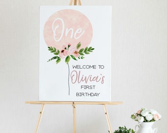 Boho Birthday Sign | Etsy