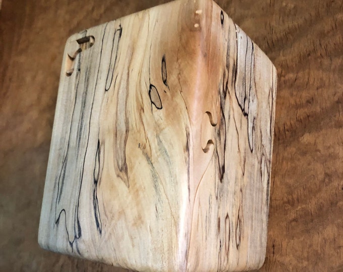 Wooden Jewelry Box-spalted Maple Wood, Puzzle Box,keepsake Box ...