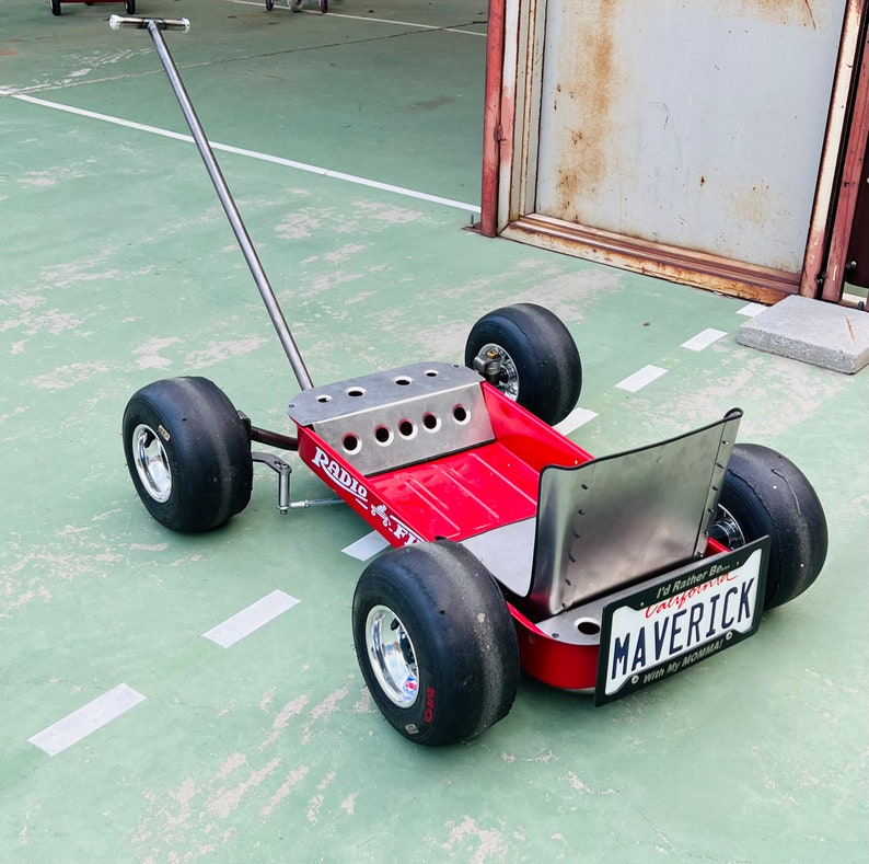 Custom Radio Flyer Wagon Hot Rod - Etsy