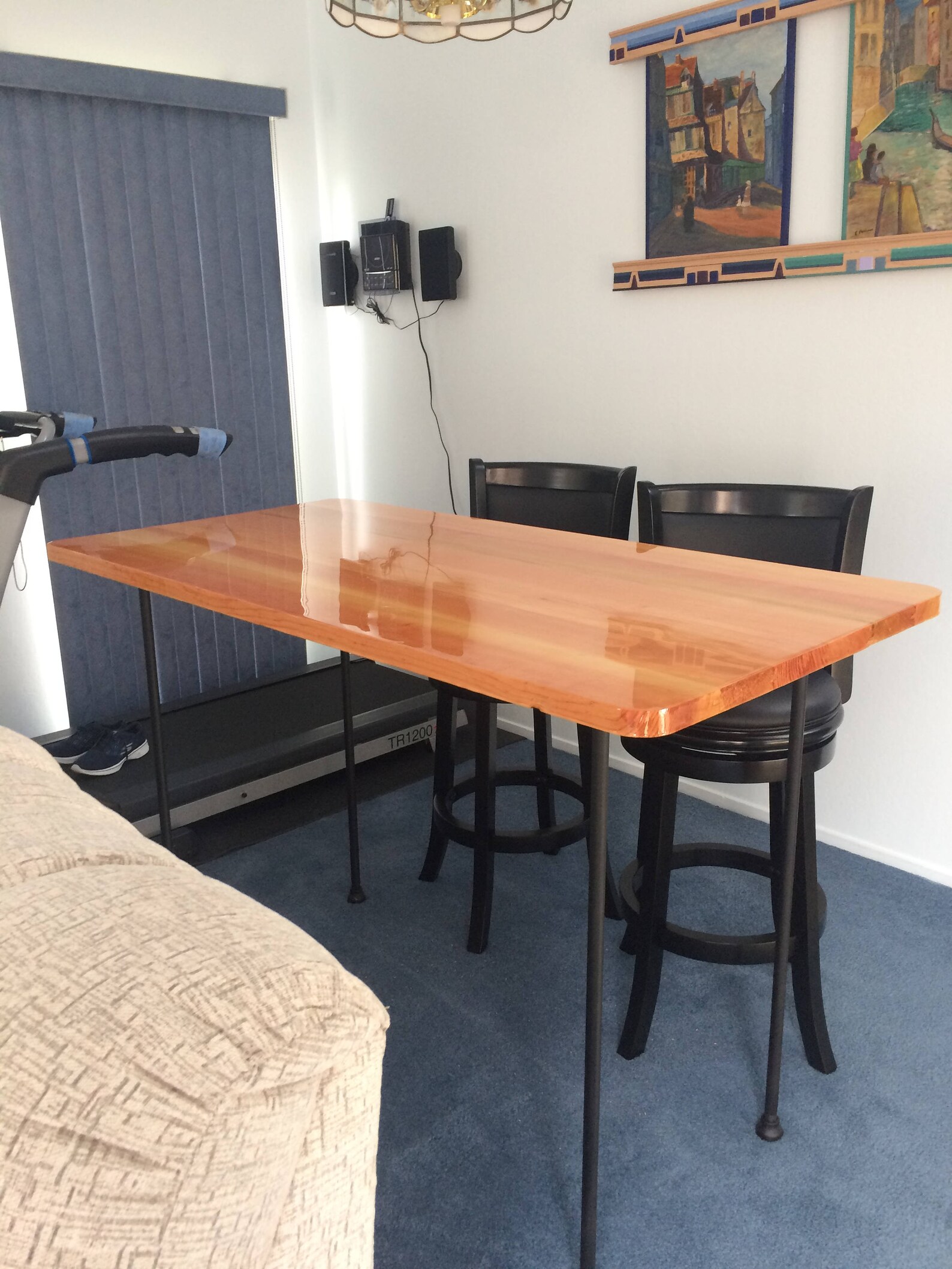 Farmhouse Wood Table Top, Butcher Block Workbench Top or Kitchen Island ...