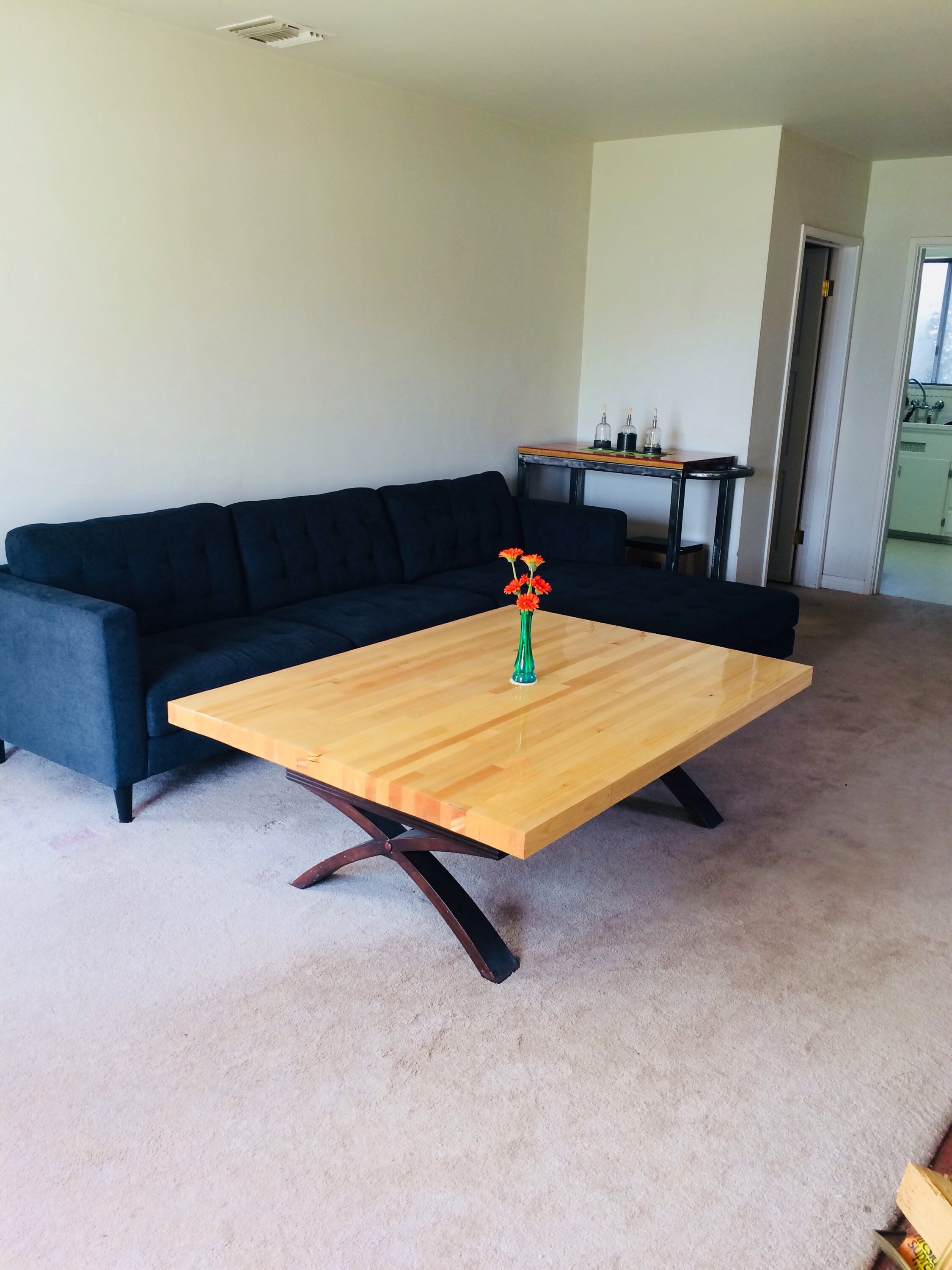 Farmhouse Wood Table Top, Butcher Block Workbench Top or Kitchen Island ...