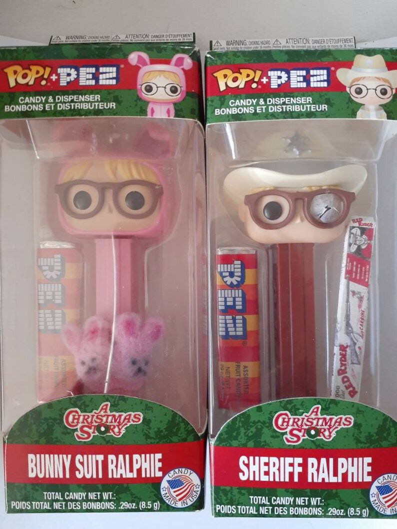 Ralphie A Christmas Story Funko Pop Pez Accessorized Bunny Suit and ...