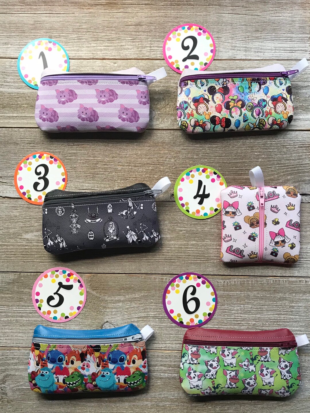 Assorted Character Change Purse - Etsy