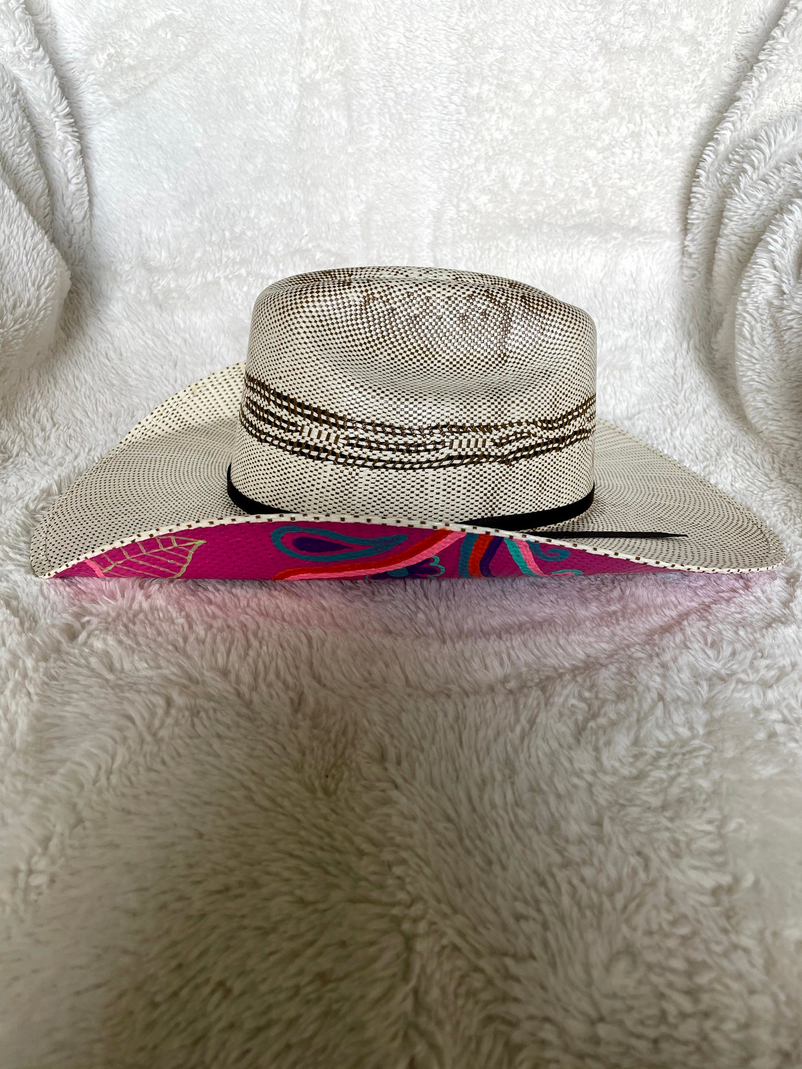 Custom Painted Cowboy Hat | Etsy