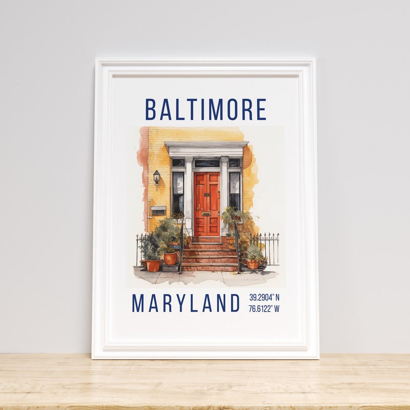 Baltimore Artwork - Etsy