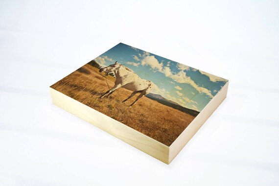 PHOTO PRINT on WOOD: Photo Block Photo Wood Print Photo | Etsy