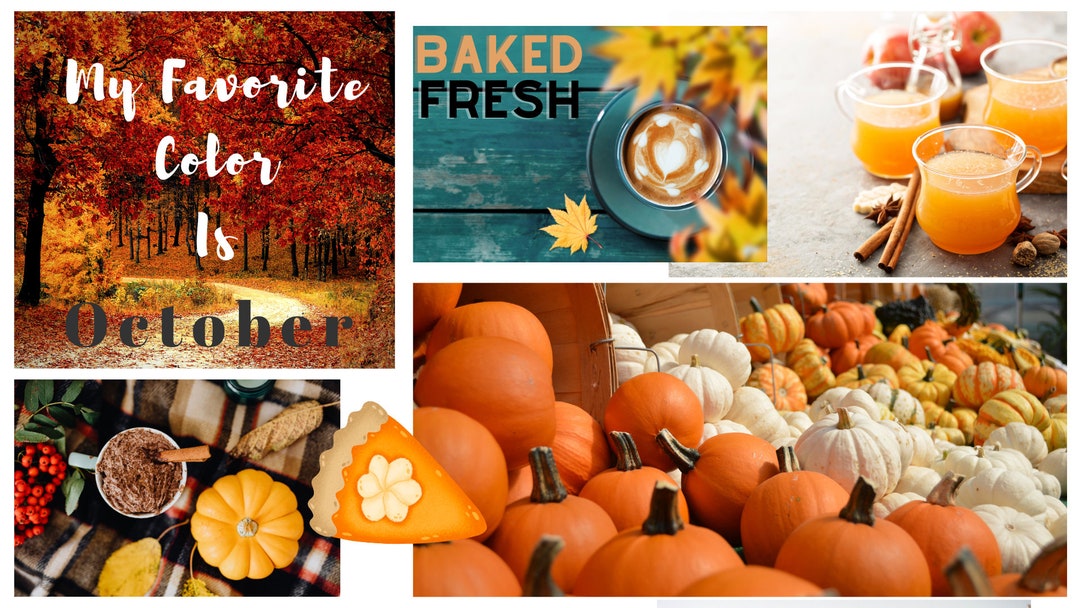 Bundle Autumn Fall Desktop Wallpaper Bundle of 3 Wallpapers - Etsy
