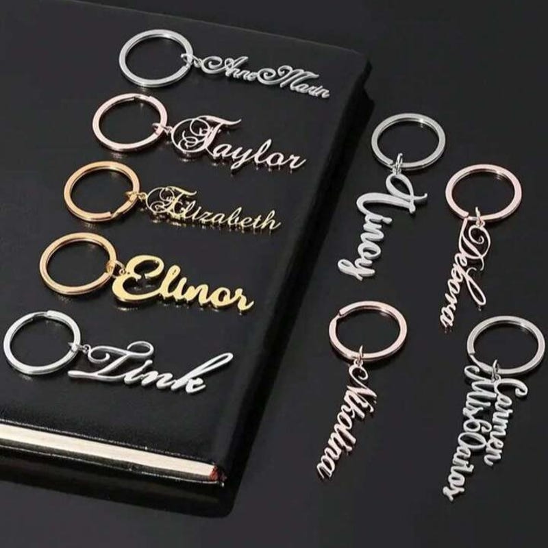 Personalized Keychain - Etsy