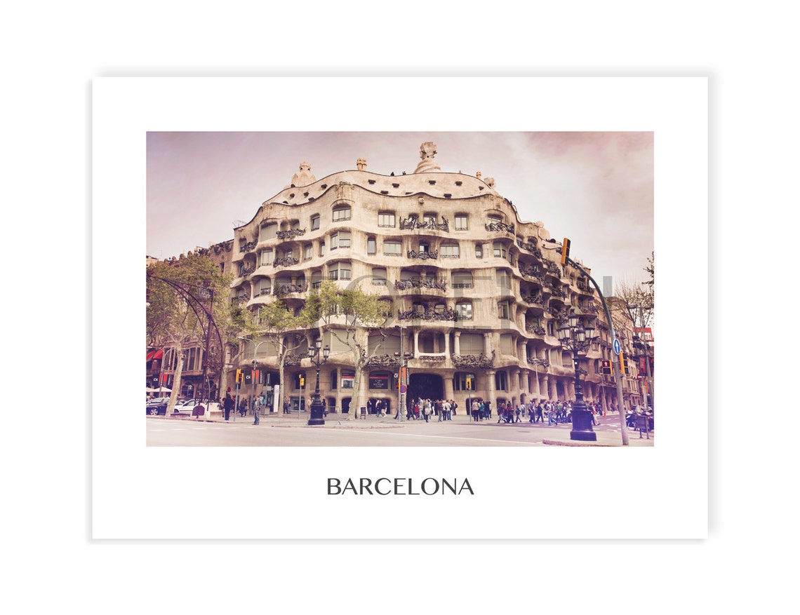 Digital Download | Series POSTCARD "barcelona 01" | File Ready to Print ...