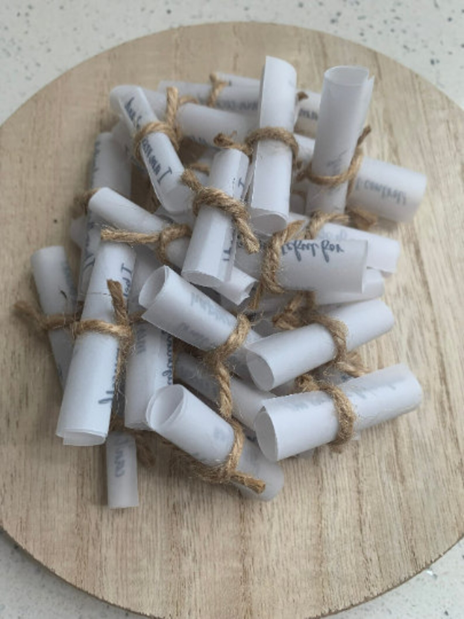 Positive Affirmations in Glass Jar-inspirational Scrolls of ...