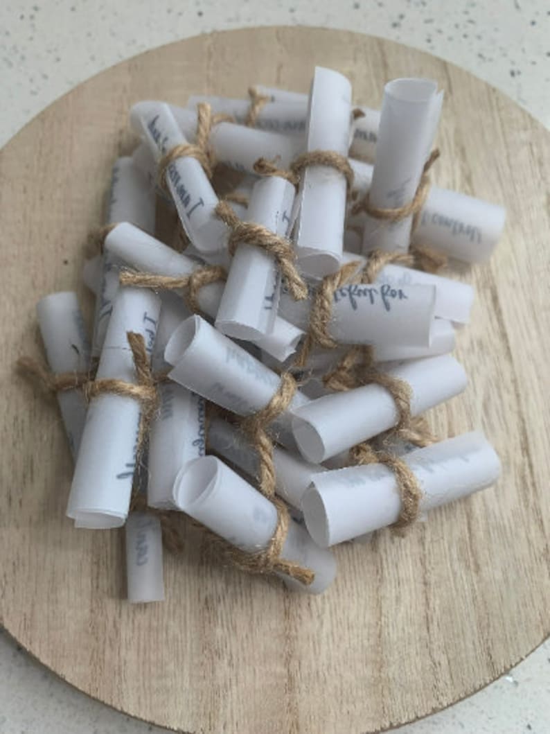 Positive Affirmations in Glass Jar-inspirational Scrolls of ...