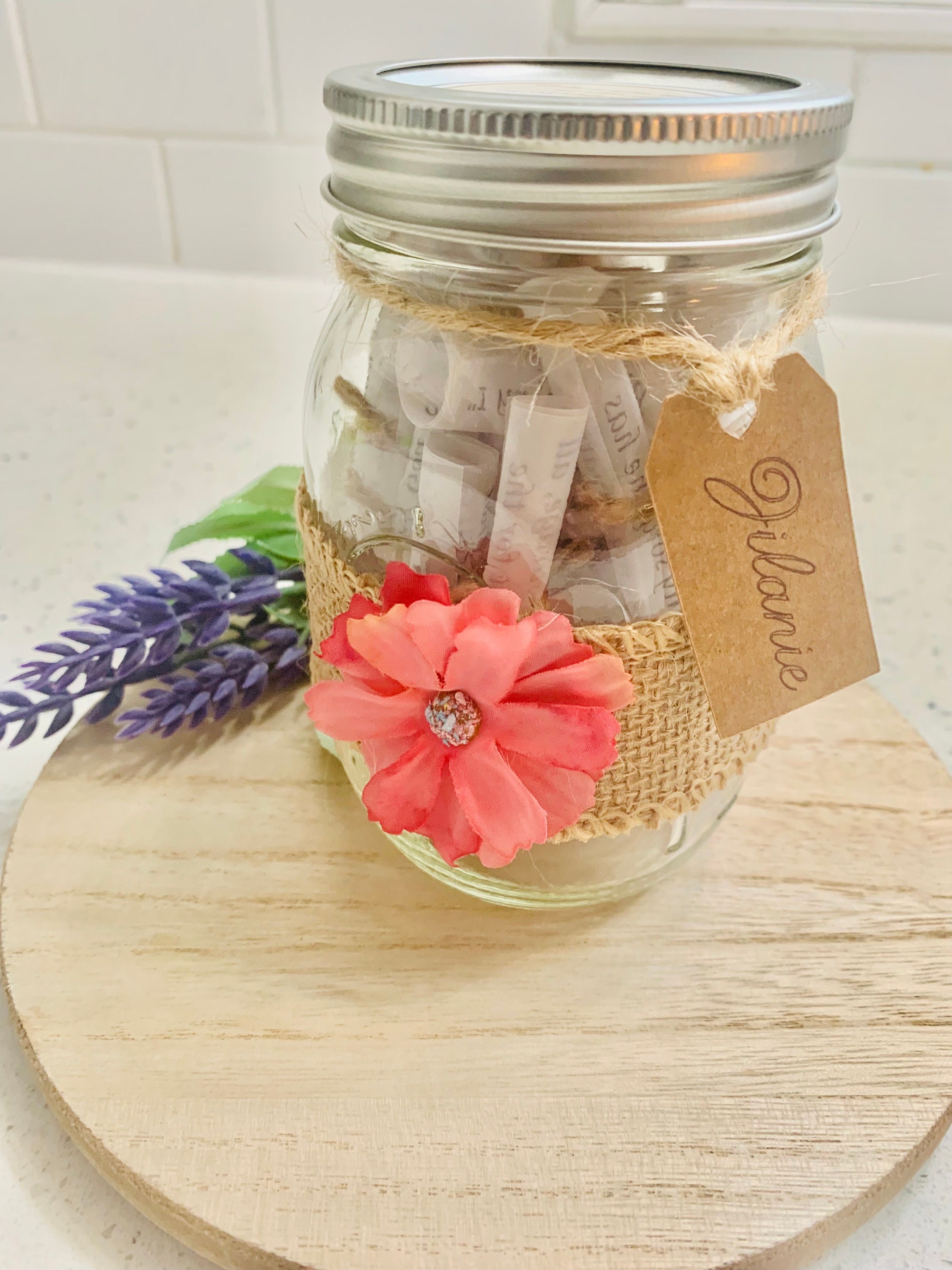 Motivational Messages in Glass Jar - Inspirational Scrolls to ...