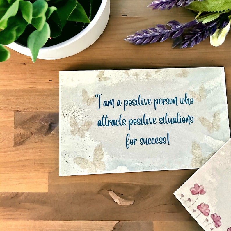 30 Positive Affirmation Cards | Beautiful Butterfly Inspirational Deck ...