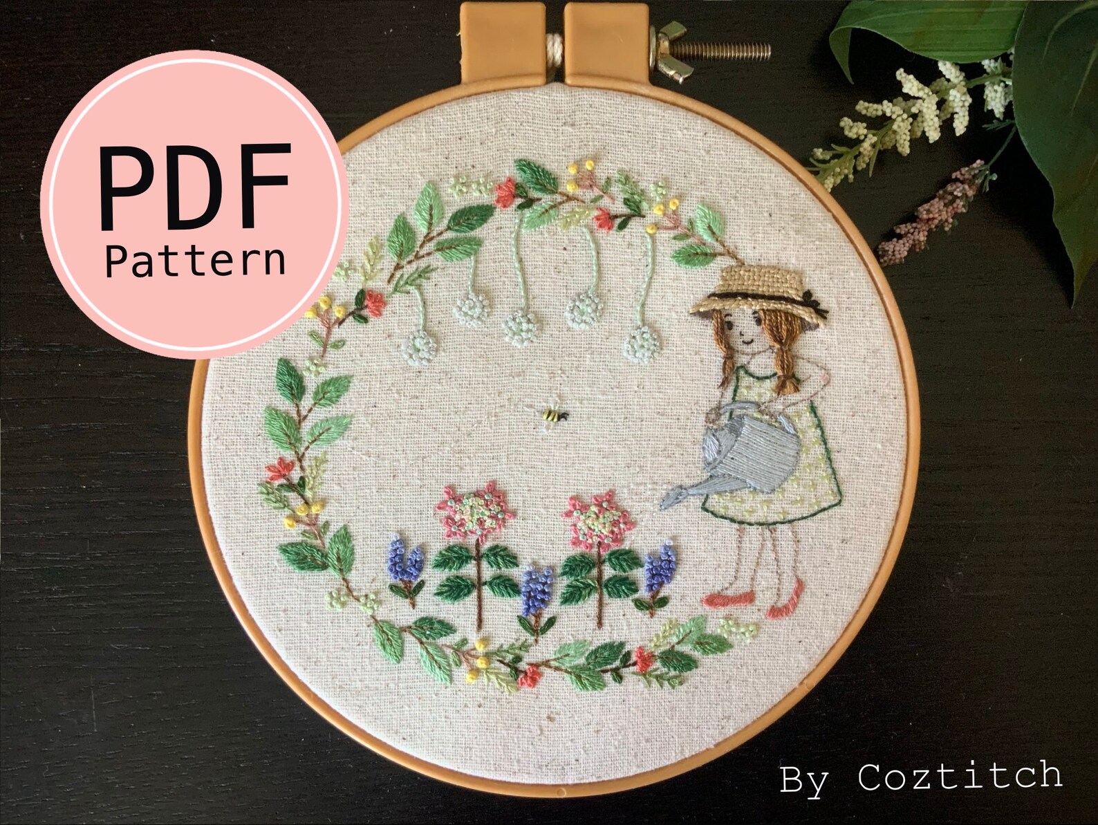 My Secret Garden Embroidery Tutorial - Etsy