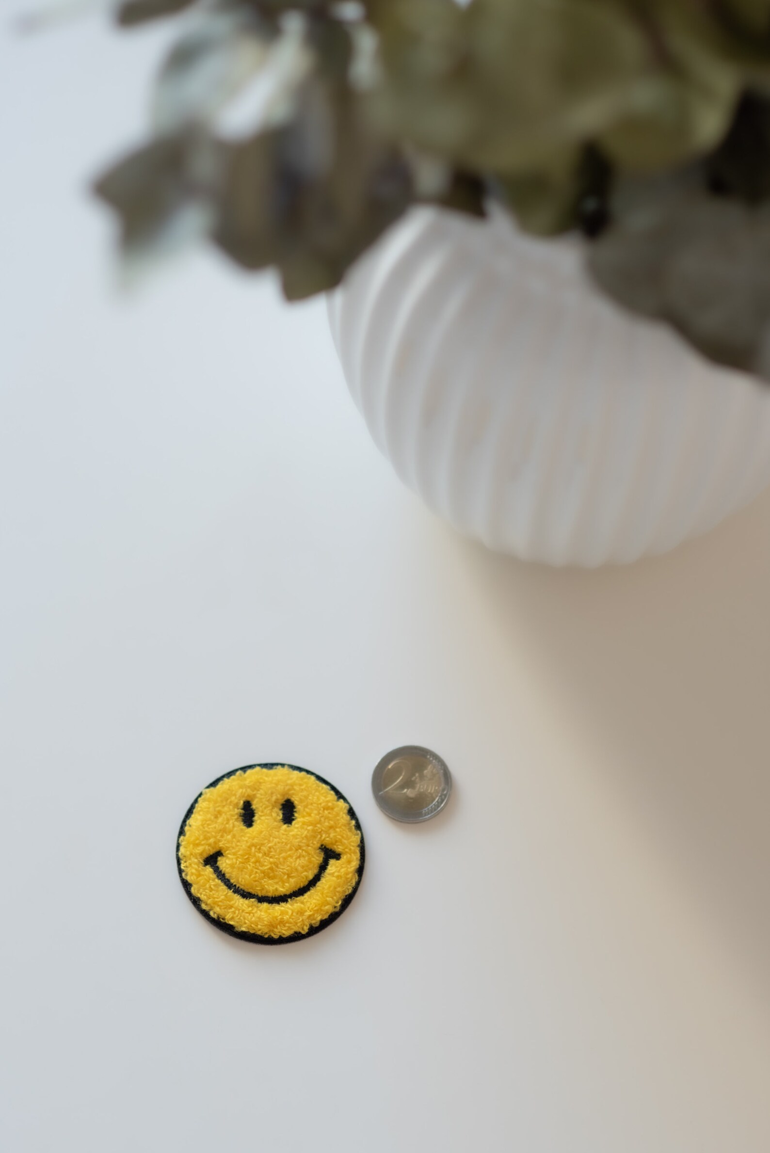 Smiley Happy Face Chenille Aufnäher | Etsy