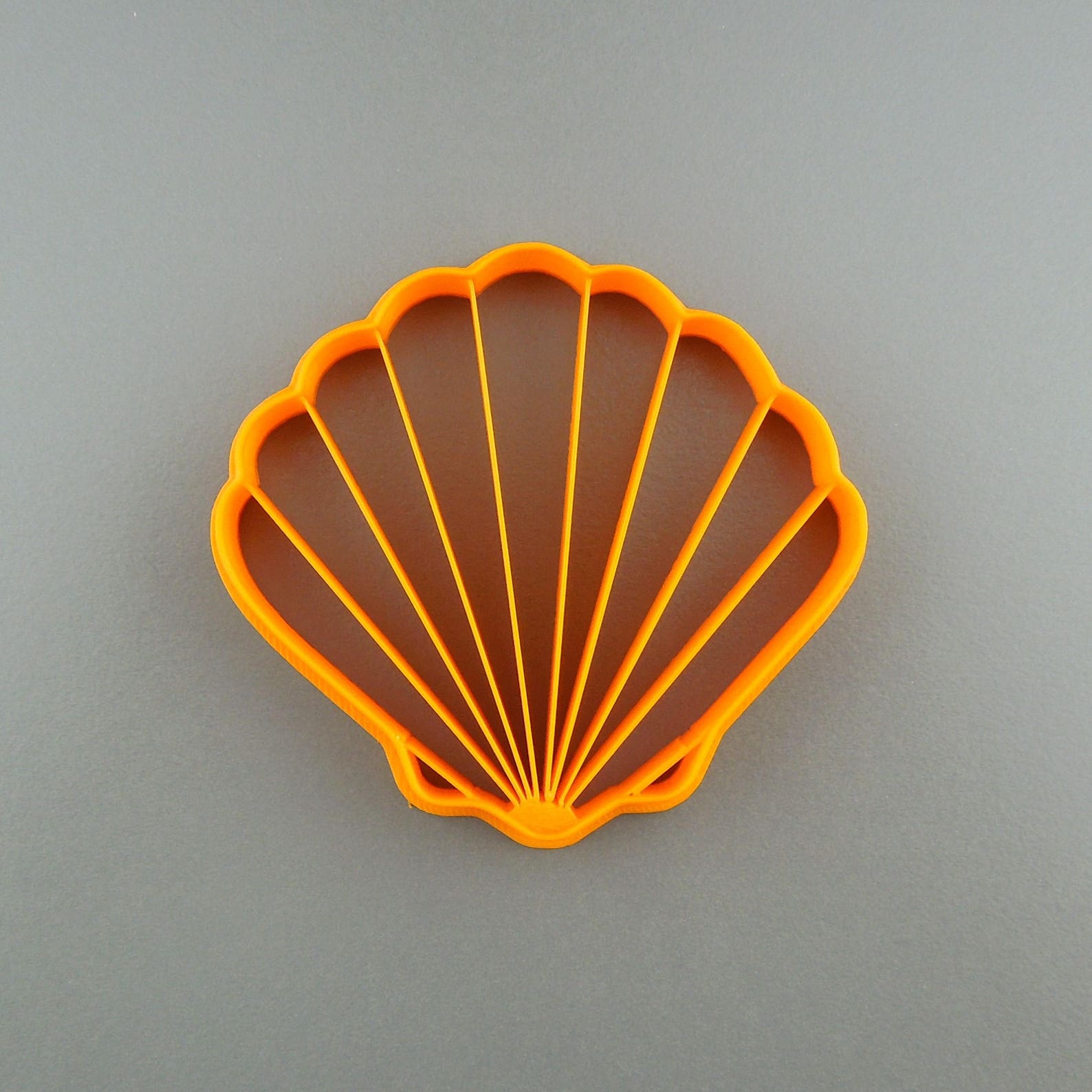 Scallop Shell Cookie Cutter 3D Printed Custom Cookie and - Etsy