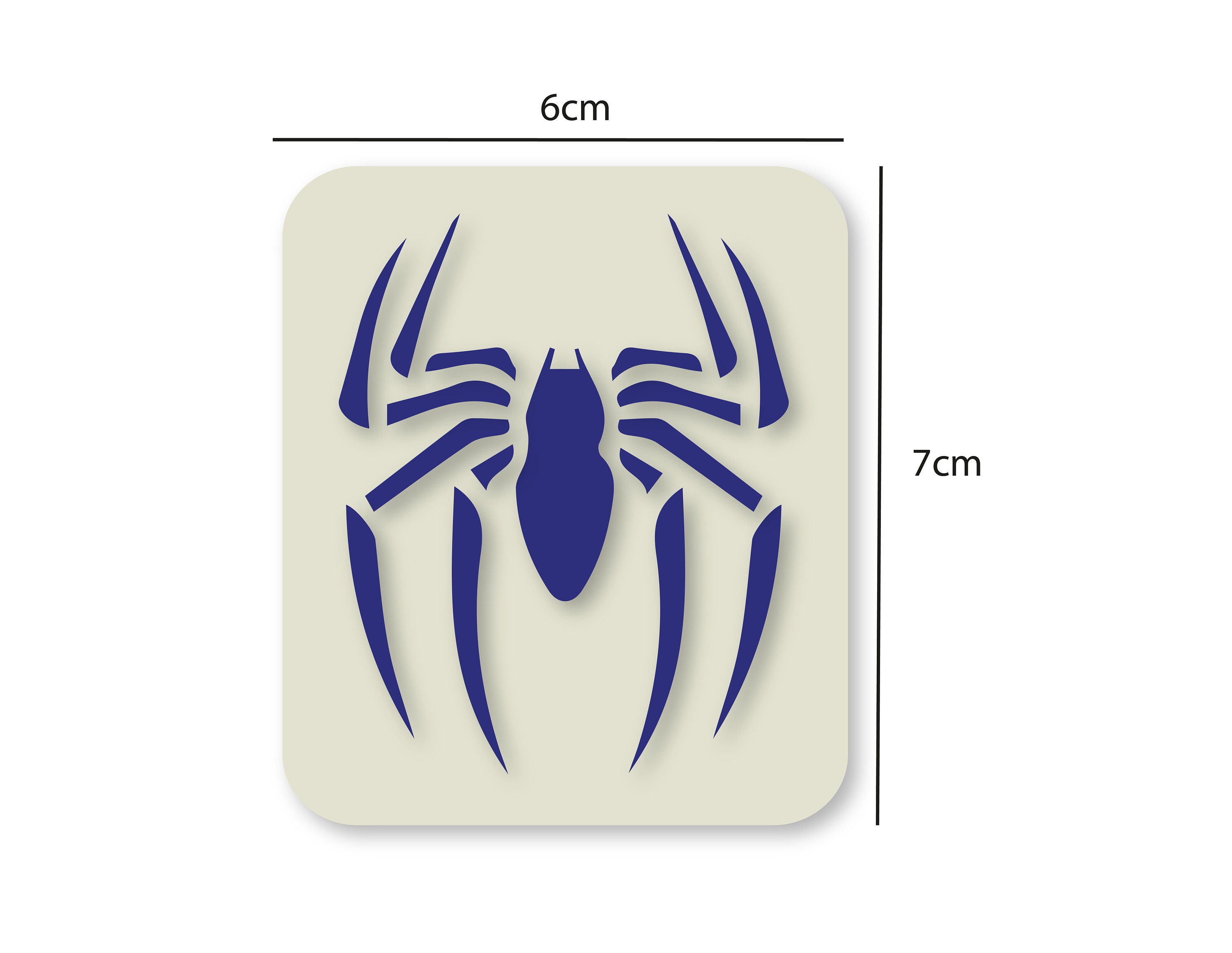 Spiderman Symbol Pumpkin Stencil