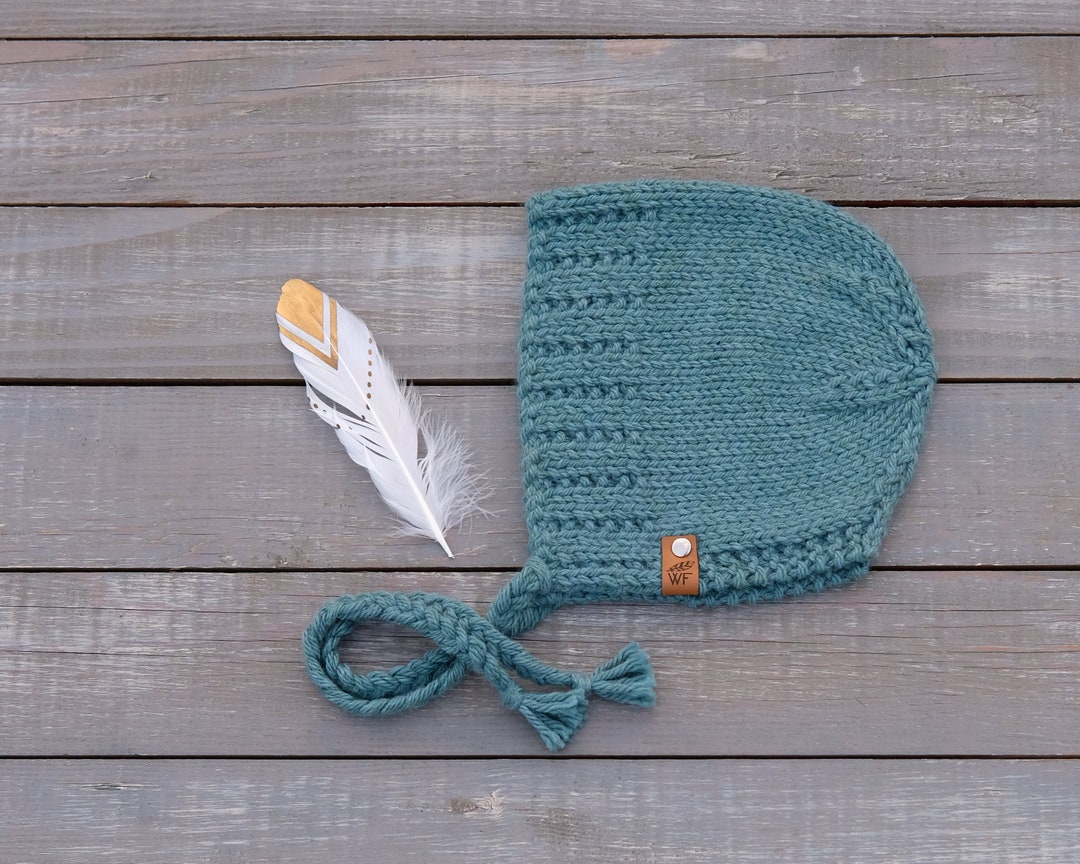 Classic Bonnet - Knit Bonnet {custom Order} - Etsy