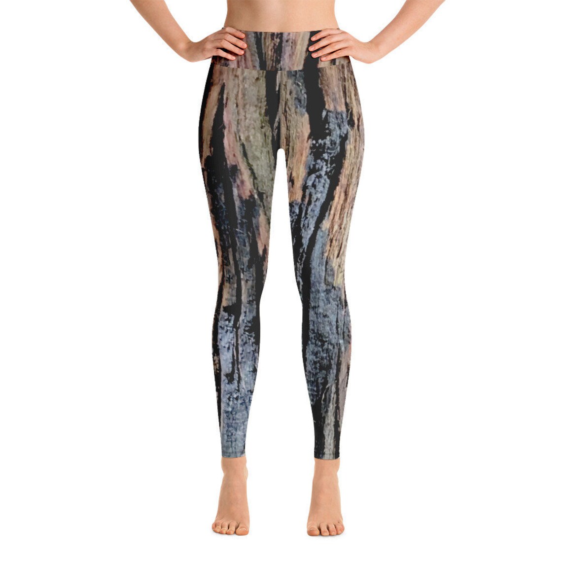 Redwood Tree Yoga Pants Tree Leggings Nature Yoga Pants - Etsy