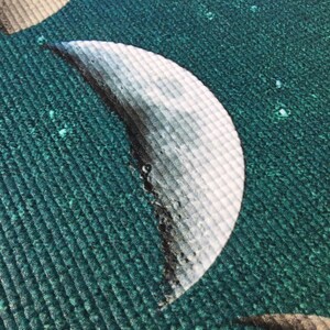 Moon Yoga Mat Exercise Mat Workout Mat Moon Phase Mat Workout Mat ...