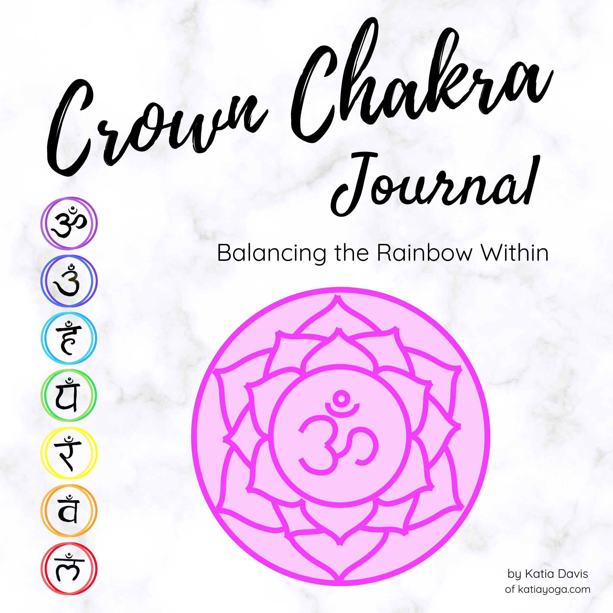 Chakra Journal Ebook Series Balance Your Chakras | Etsy