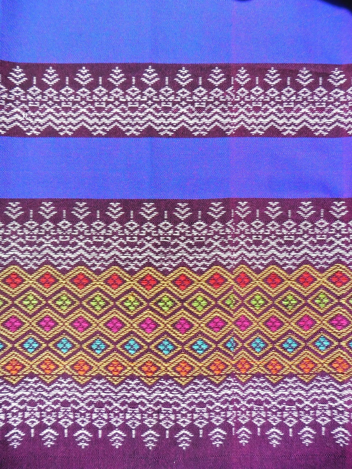Yoga Leggings With Myanmar Longyi Print Striped Yoga Pants - Etsy