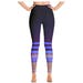 Mommy and Me Leggings With Purple Longyi Stripe - Etsy
