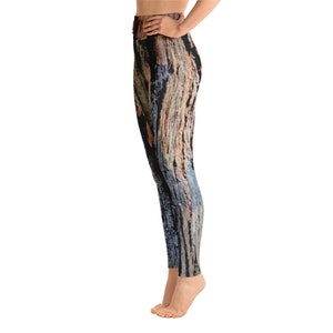 Redwood Tree Yoga Pants- Tree Leggings - Nature Yoga Pants - Tree ...