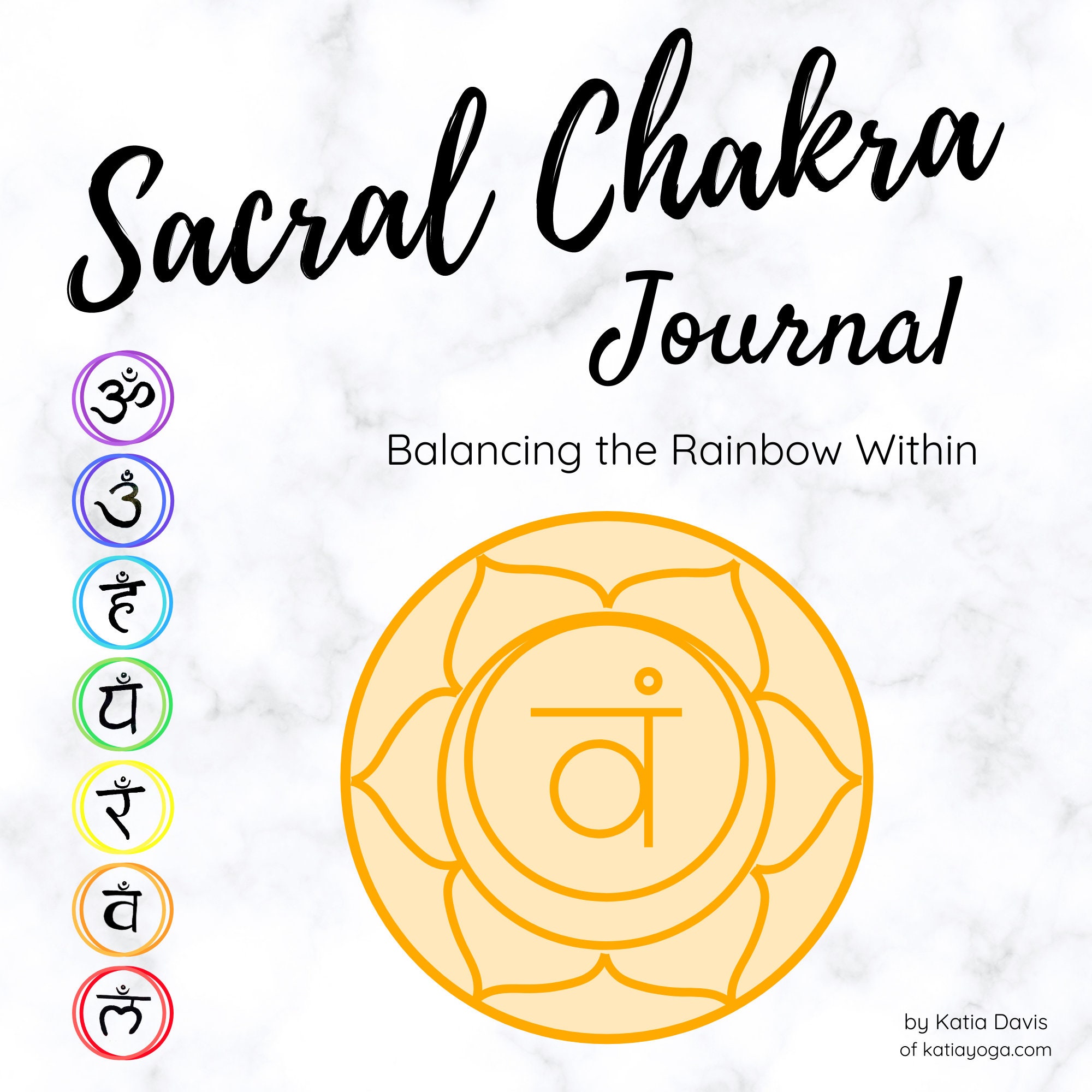 Chakra Journal Ebook Series Balance Your Chakras | Etsy