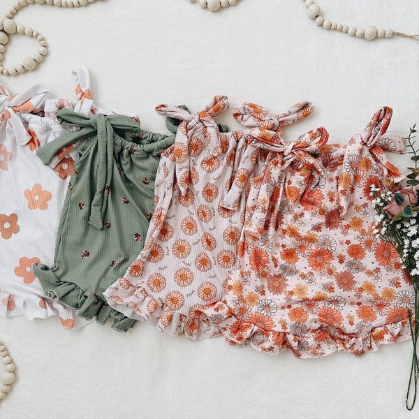 Ruffle Romper Baby - Etsy