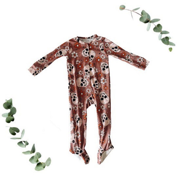 Skull Baby Girl - Etsy