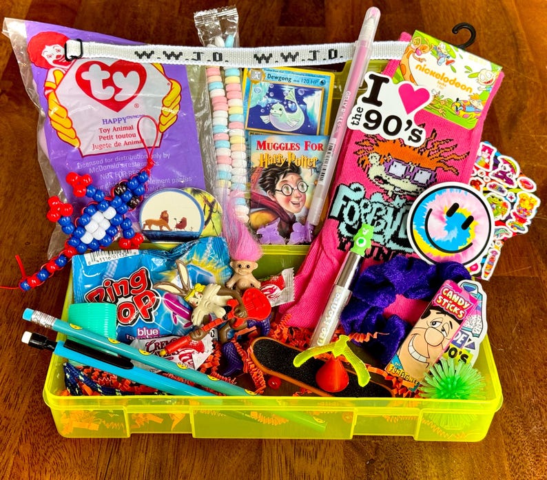 90s Nostalgia Box | Fun Throwback Toys, Candy, Vintage Collectibles ...