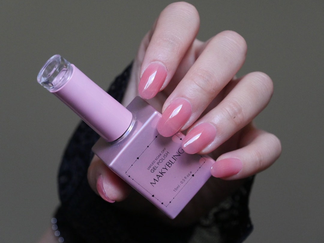 15ml Translucent Baby Pink UV Gel/ Semi Transparent Pink Pink Gel ...